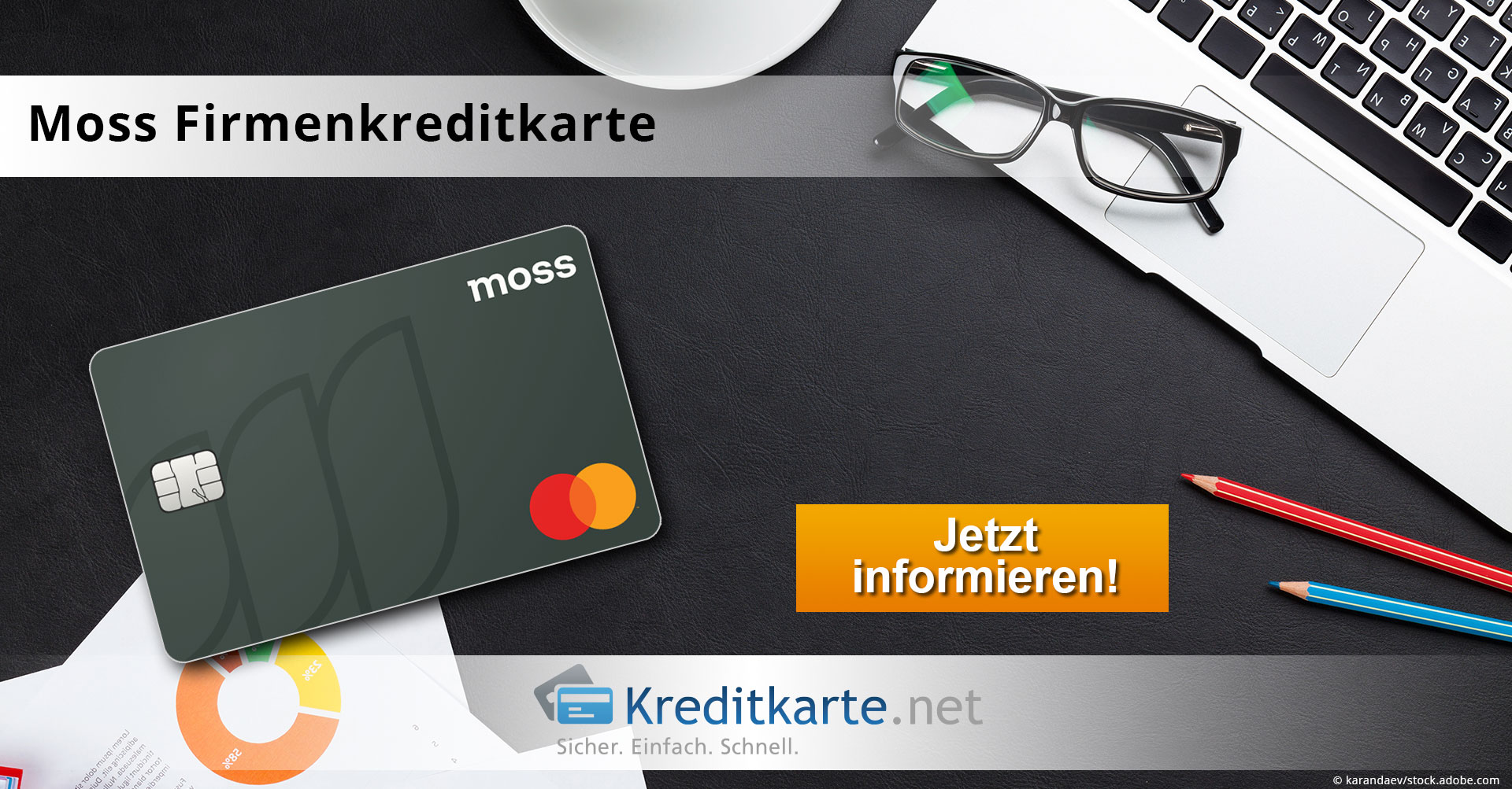 Die Moss Firmenkreditkarte im Test